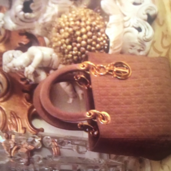 “CHRISTIAN DIOR” | Bags | Authentic Christian Dior Lady Cannage Quilt ...